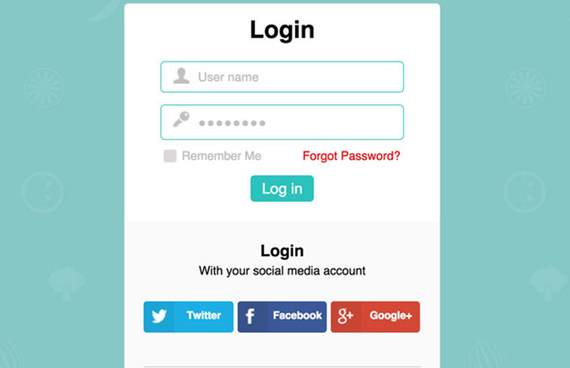 HTML5 Login Page Template & Form | Free & Premium Templates