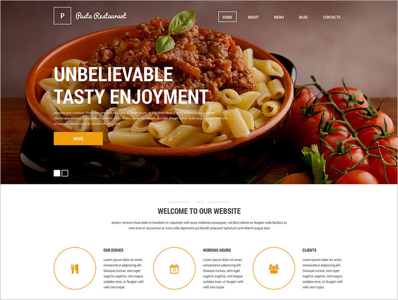 12+ Restaurant Drupal Themes Free Website Templates