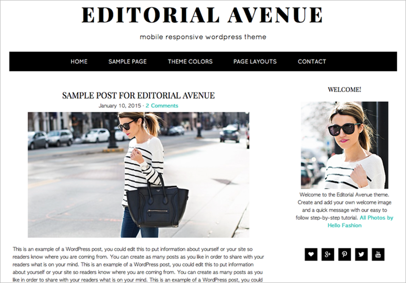 18+ Fashion Blog Templates Free & Premium Themes