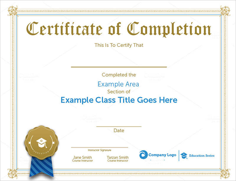 The Significance of Completion Certificates