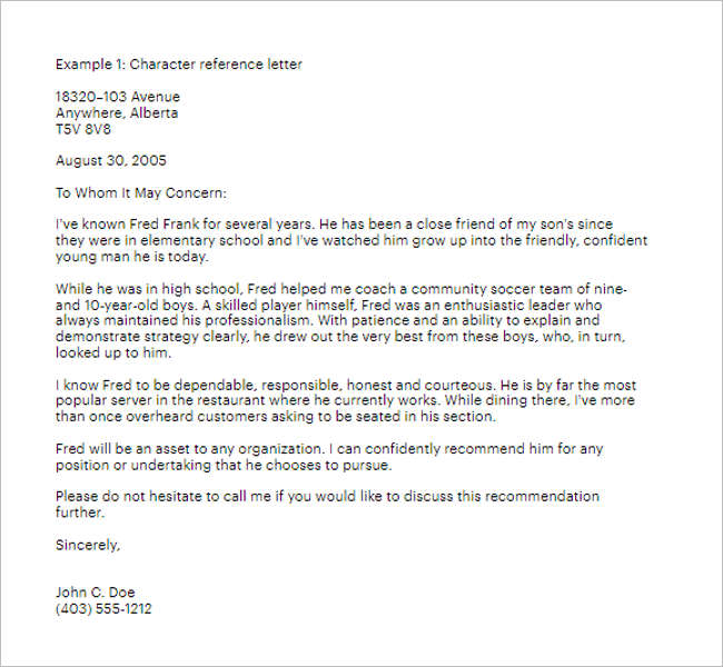 50+ Sample Reference Letter Templates Free Word, PDF, Doc Formats