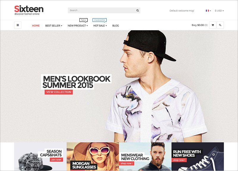 HTML Fashion Website Templates | Free & Premium