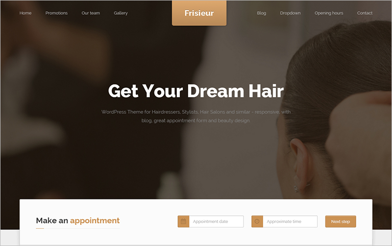 15+ Hair Salon Wordpress Themes | Free & Premium