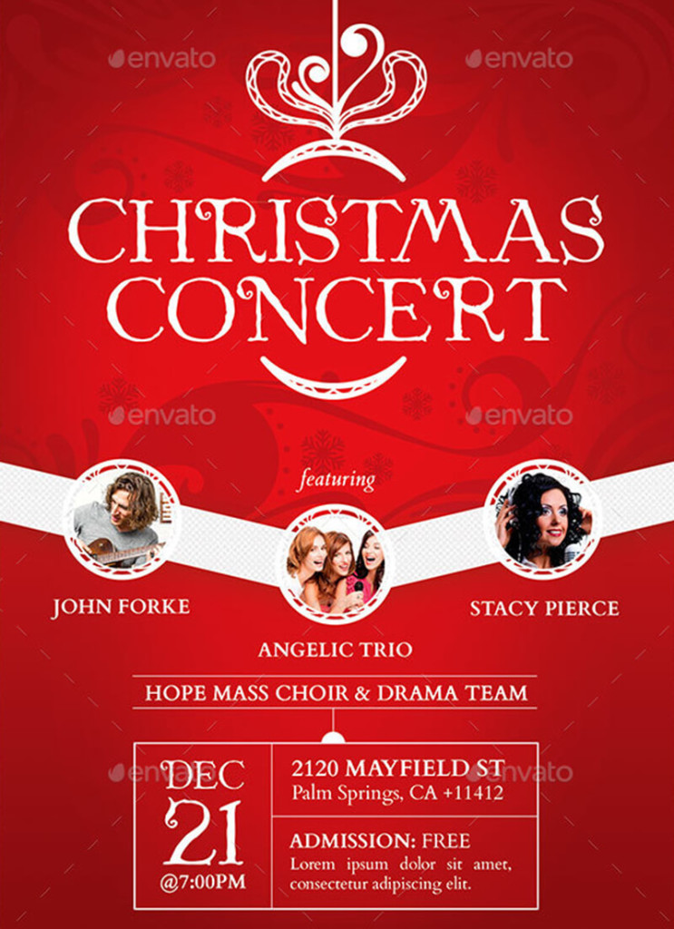 26+ Christmas Poster Templates - Free PSD, EPS, PNG, Vector