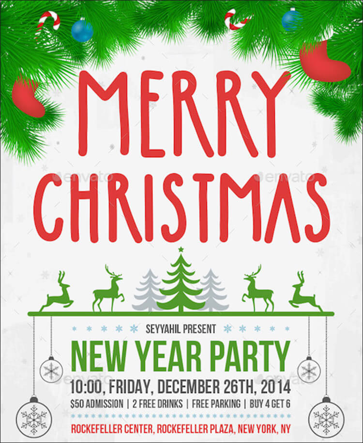 26+ Christmas Poster Templates - Free PSD, EPS, PNG, Vector