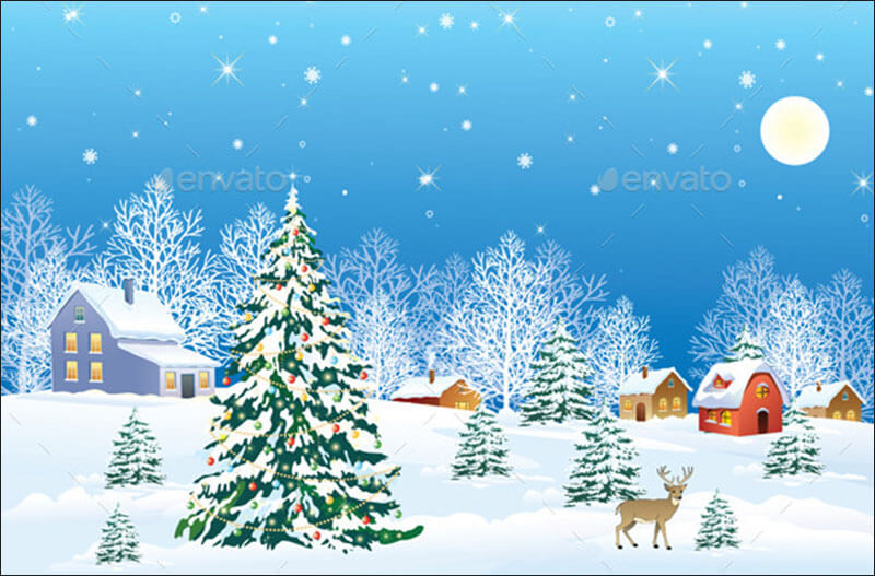 22+ Christmas Background Templates Free & Premium
