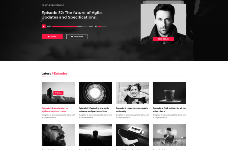 18+ Music Blog Themes Free & Premium Templates