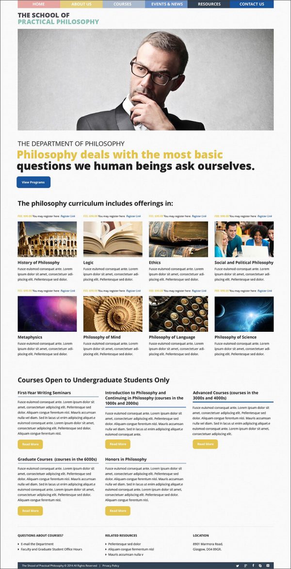 Education Bootstrap Templates Free & Premium Themes