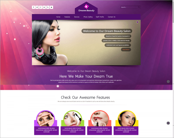 Spa Salon HTML Templates & Themes | Free & Premium