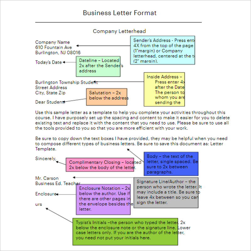 40+ Formal Letter Templates Free Word, PDF Formats