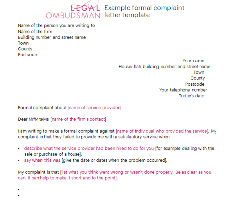 40+ Formal Letter Templates Free Word, PDF Formats