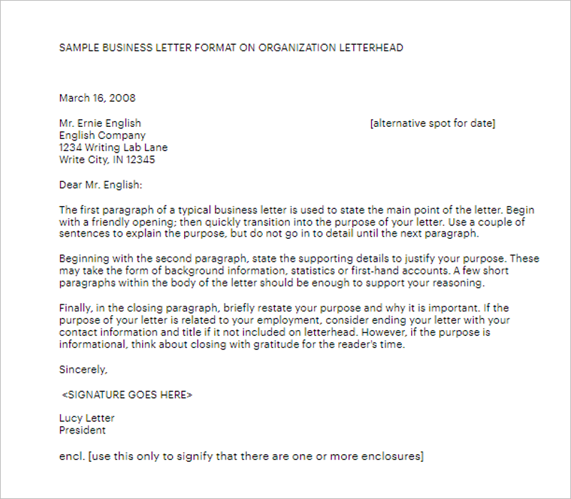 40+ Formal Letter Templates Free Word, PDF Formats
