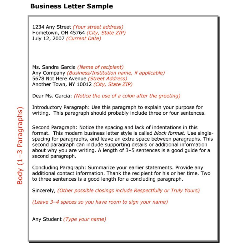 40+ Formal Letter Templates Free Word, PDF Formats