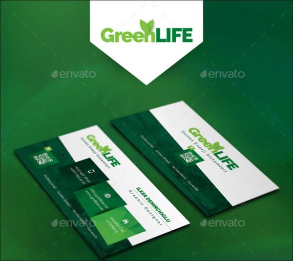 11+ Environment Business Card Templates Free Designs