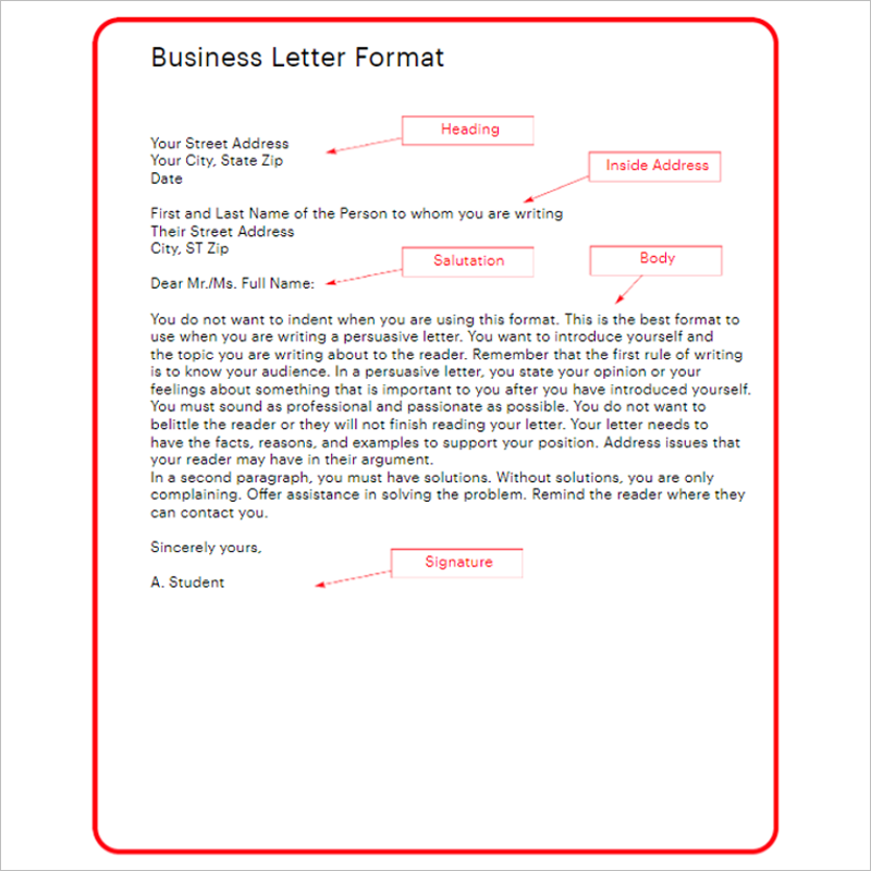 40+ Formal Letter Templates Free Word, PDF Formats