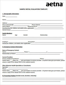 9+ Therapy Note Templates Free Word, Excel, PDF Formats