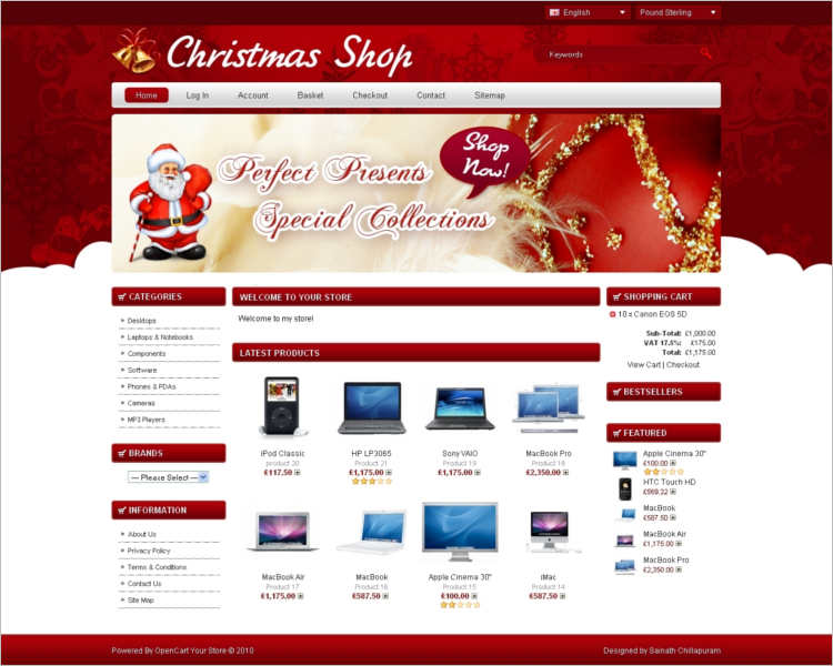 18+ Christmas Website Templates Free & Premium Themes