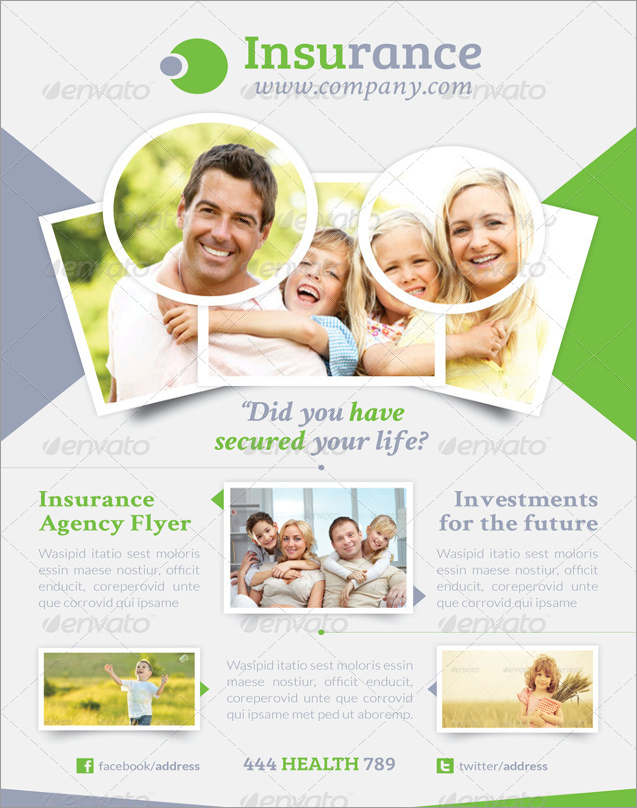 Insurance Flyers Templates || Free & Premium Templates