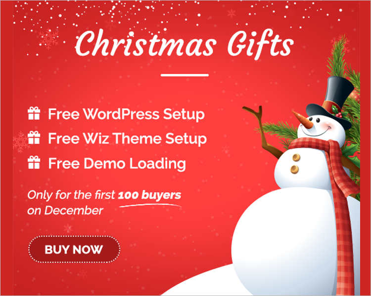 18+ Christmas Website Templates Free & Premium Themes