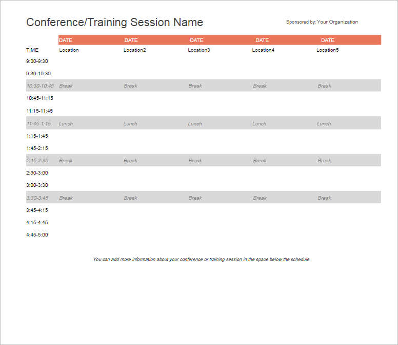 77+ Work Schedule Templates Free Word, Excel, PDF Formats