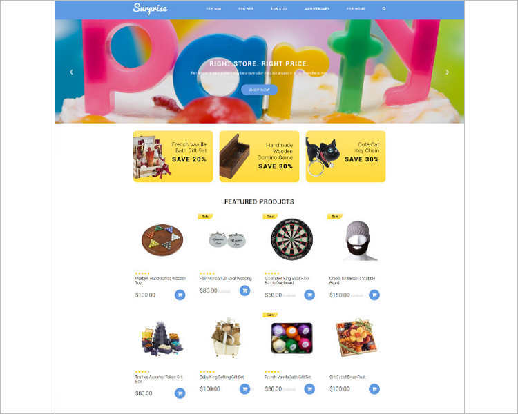 10+ Ecommerce HTML5 Templates Free Website Themes