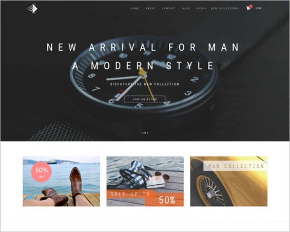 PHP Ecommerce Website Templates || Free & premium