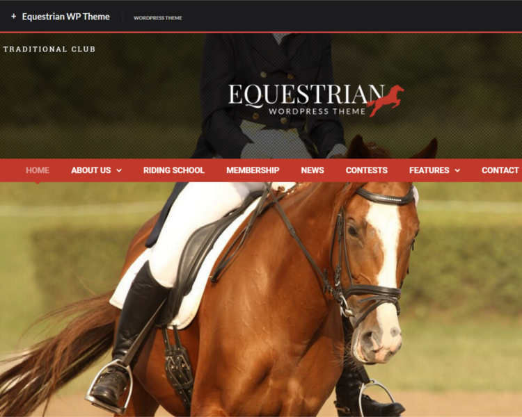 Horse WordPress Themes Free & Premium Templates