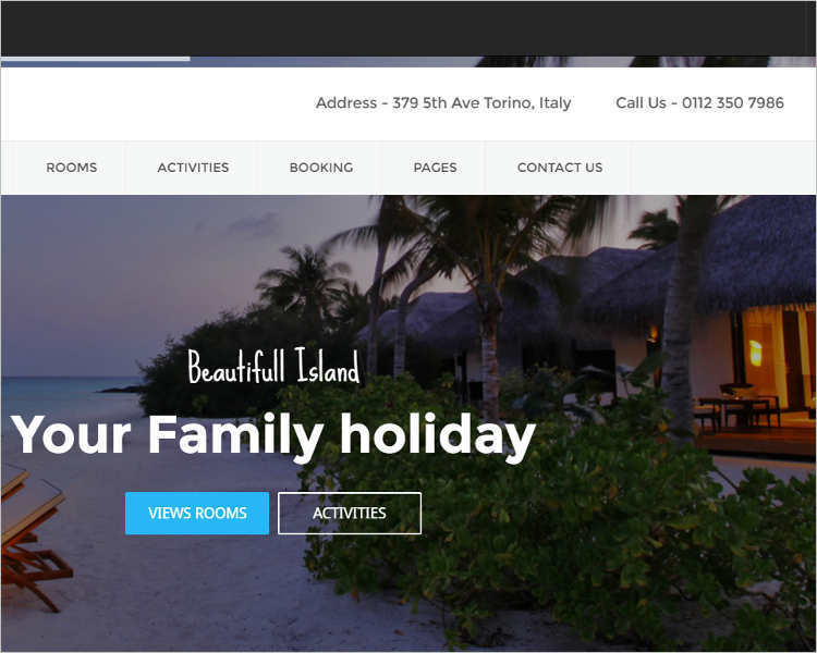 16+ Free Hotel HTML Templates | Creative Template