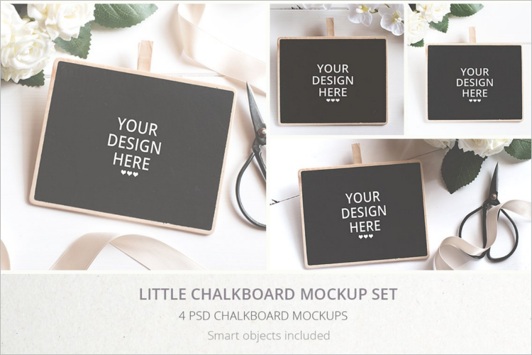 23+ Chalkboard Mockups Free PSD Download | Creative Template