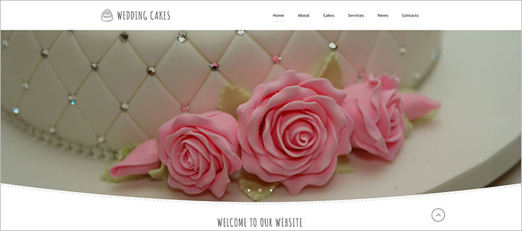 5+ Best Cake Website Templates Free Download | Creative Template