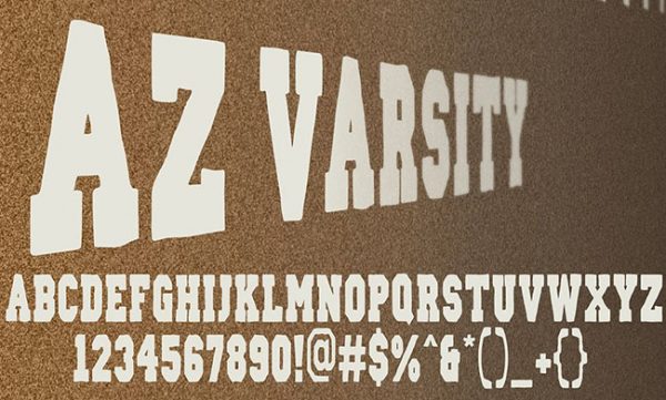 25+ Elevate Your Design: Exploring Handy Varsity Fonts