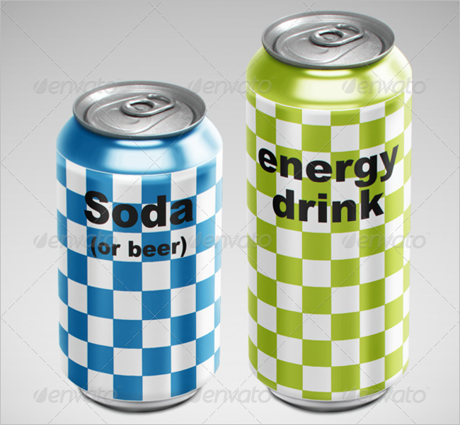 50+ PSD Can Mockups Templates Free Mockup Templates