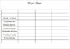 22+ Chore Chart Template Free PDF, Excel, Word Formats