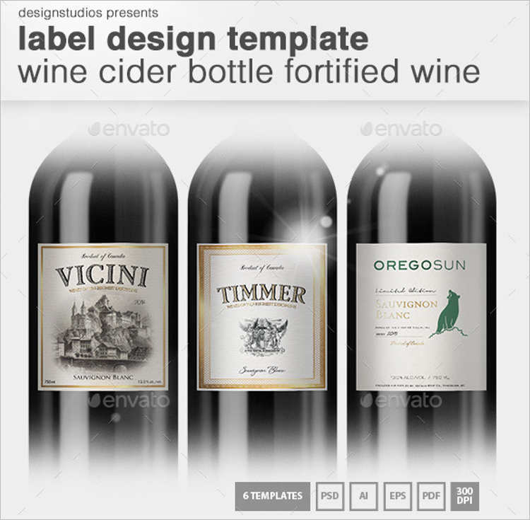 17+ Wine Label Design Templates Free Design Ideas - Creativetemplate