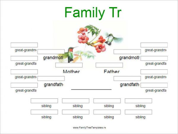 18+ Family Tree Templates Free PPT, Excel, Word Formats