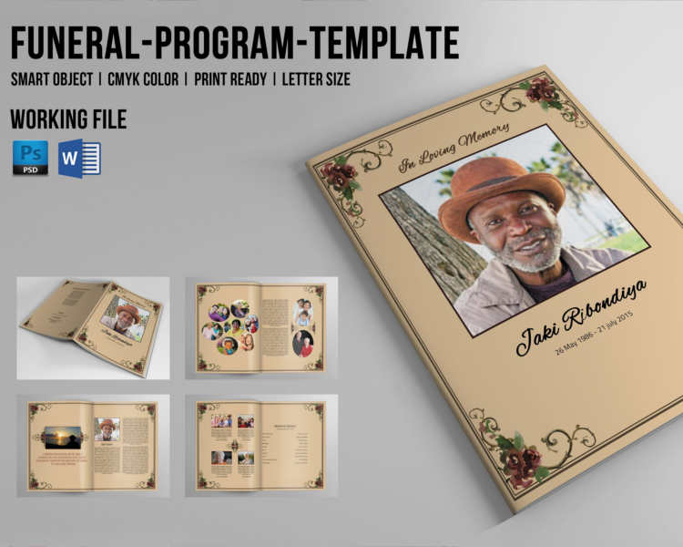 8+ Funeral Booklet Templates Free Word, PDF Docs Download
