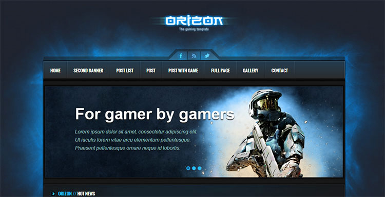 21+ Gaming Themes & Templates Free & Premium Website Templates