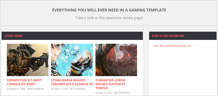 21+ Gaming Themes & Templates Free & Premium Website Templates