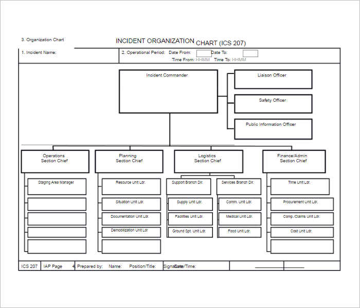 107+ Organizational Chart Templates Free Word, Excel Formats