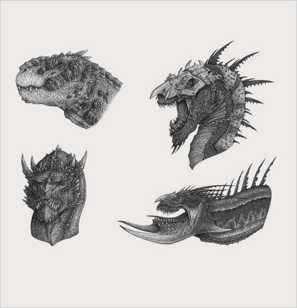 Captivating Dragon Pencil Drawings for Art Enthusiasts