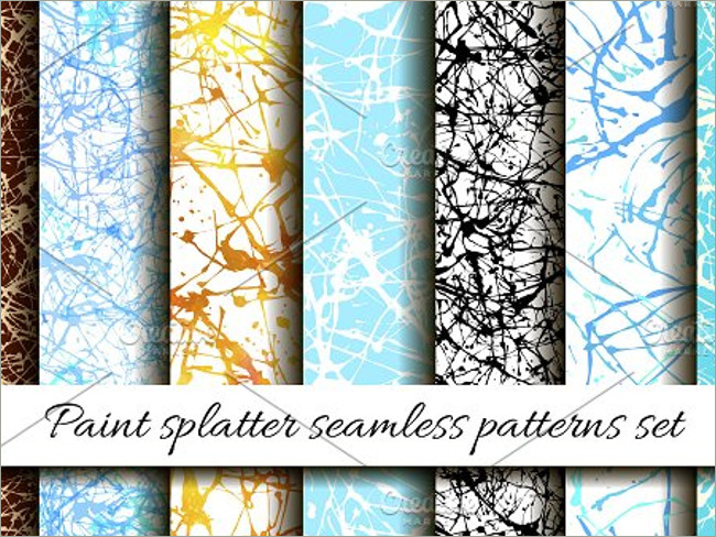 36+ Seamless Splatter Patterns Free Photoshop Designs