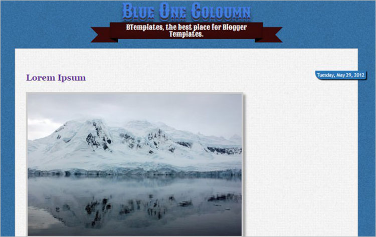 15+Blue Blogger Templates Free & Premium Themes