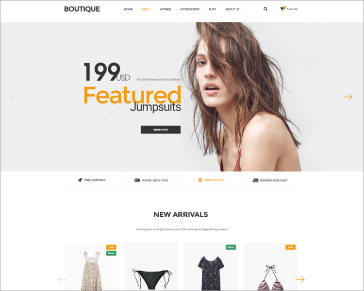 31+ Boutique Website Themes & Templates Free Download