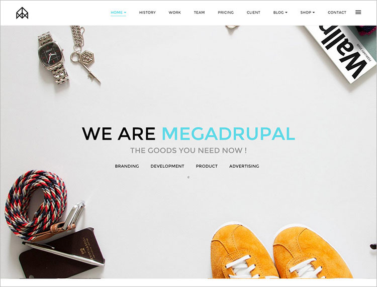 27+ Drag & Drop Drupal Themes || Free & Premium Templates
