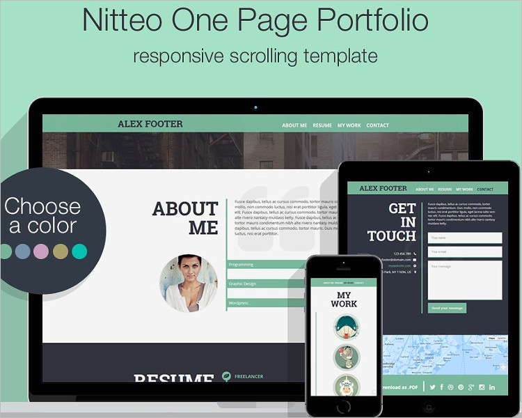 36+ Best Single Page Website Templates Free Download