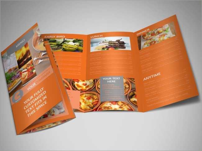 44+ Menu Brochures Templates || Free & Premium Templates
