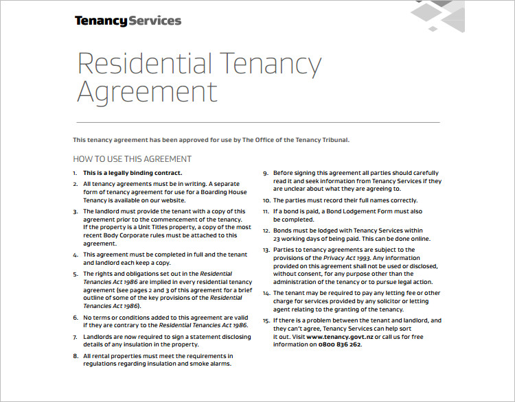 20+ Free Rental Agreement Templates Doc, Sample Formats