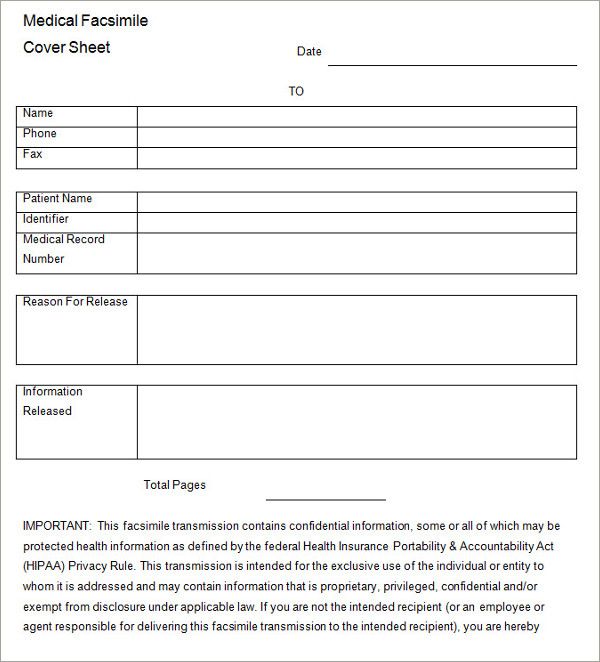 18+ Cover Sheet Templates Free Word, Sample Designs