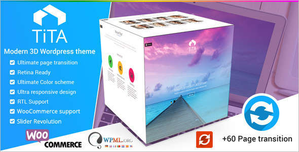 26+ Best 3D WordPress Themes Free Templates | Creative Template