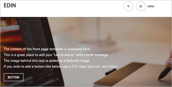 6+ Edin WordPress Themes Free Website Templates